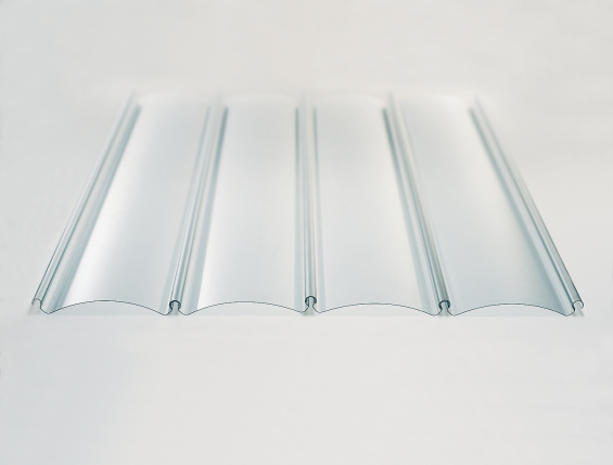 Fastlock uni tagplade klar 4,0 m